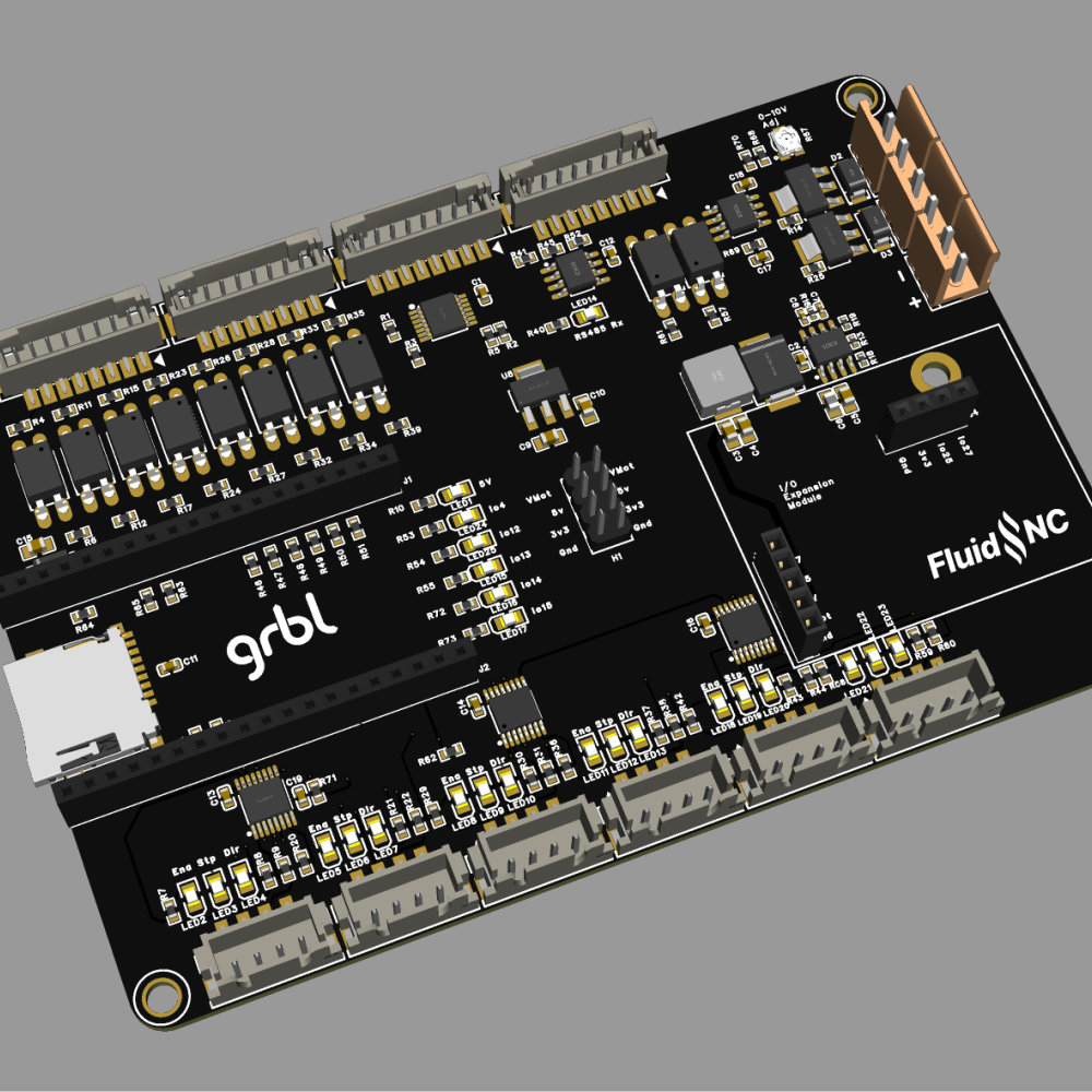 PiBot FluidNC GRBL Laser CNC Controller V4.7